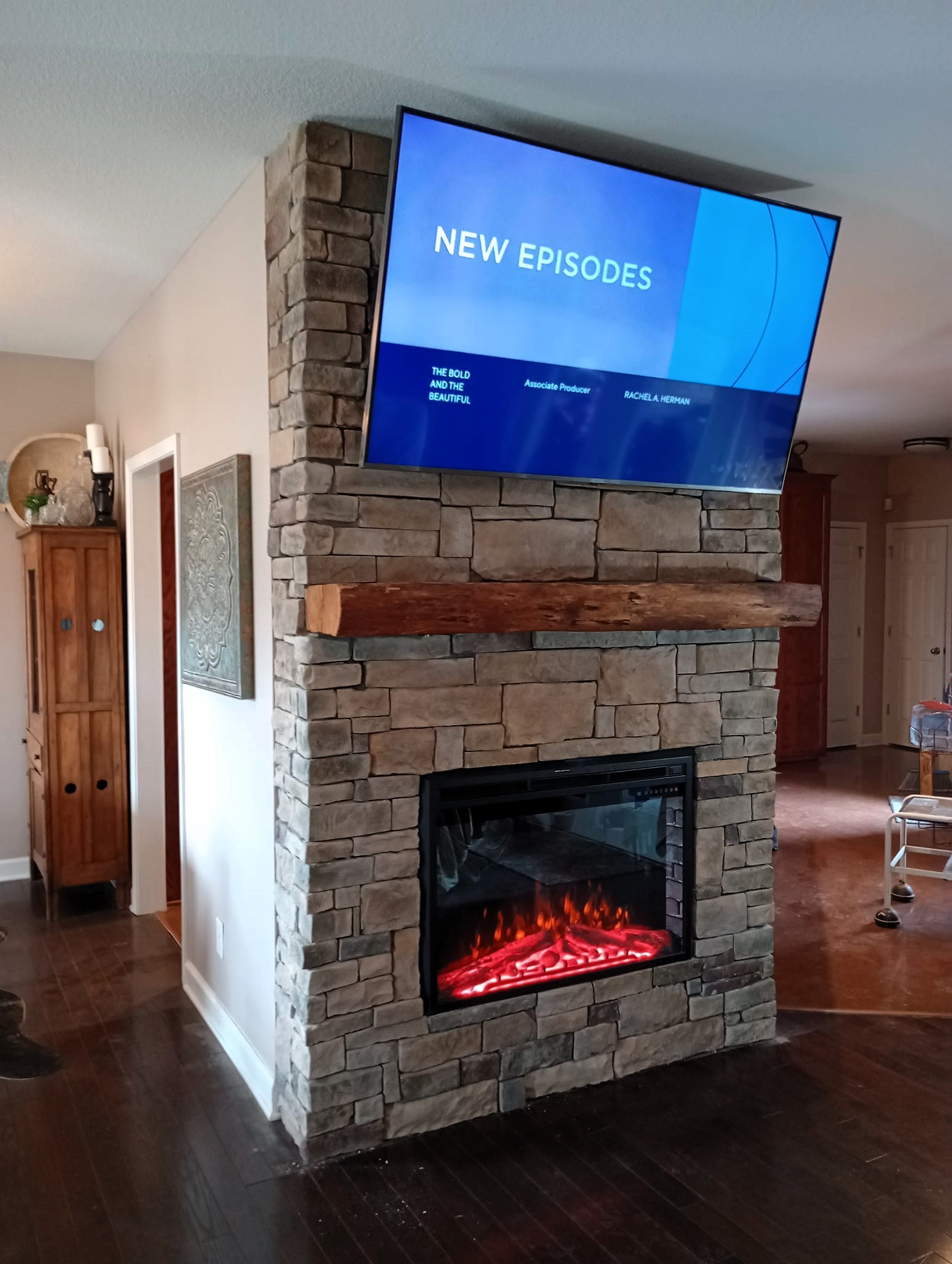 FIREPLACE INSERTS - Rock Deck Fence